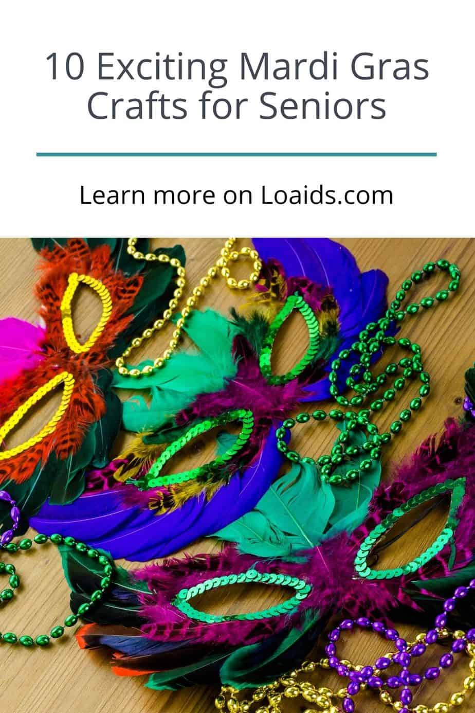 10 Exciting Mardi Gras Crafts For Seniors To Make!